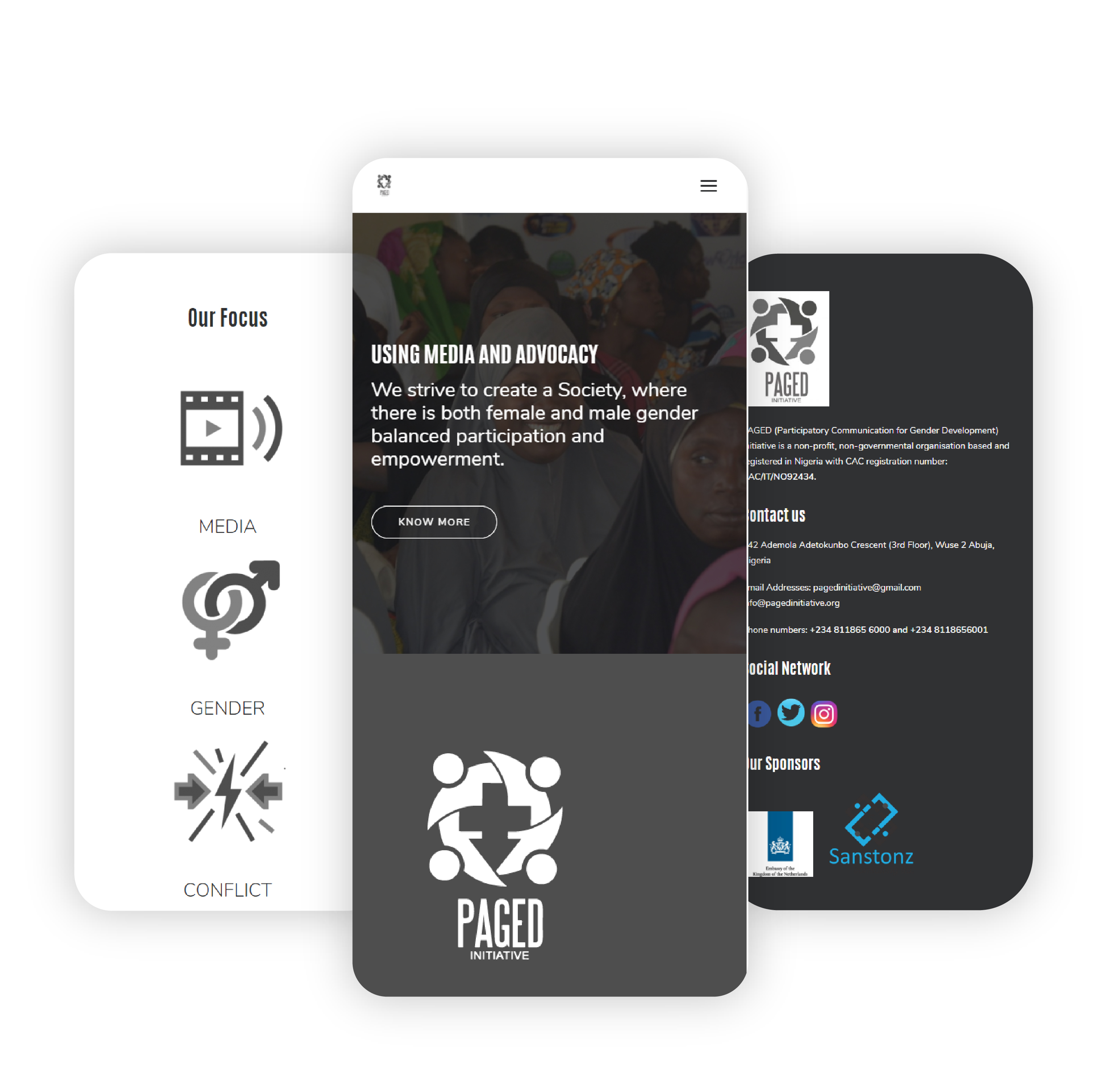 Website Design | Paged Initiative - Endgame